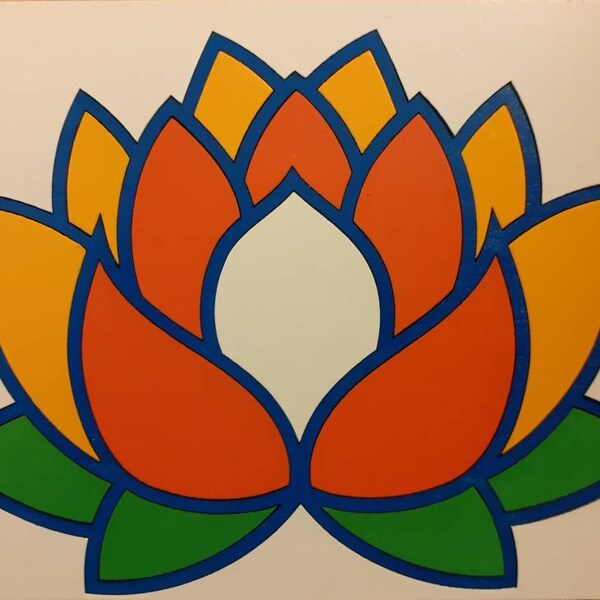 Lotus Flower Silhouette Svg, Dxf, Eps, Pdf, Cut File - Digital Download ...