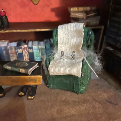 Dollhouse Chair Cardboard DIY PDF Pattern by Gwynne Ross - Etsy