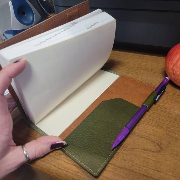 Travelers Notebook/ring Binder Insert Pocket, Dupont Paper/leather ...