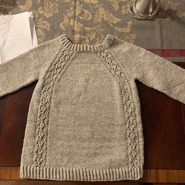 KNITTING Pattern-diamond Sweater– P193 - Etsy