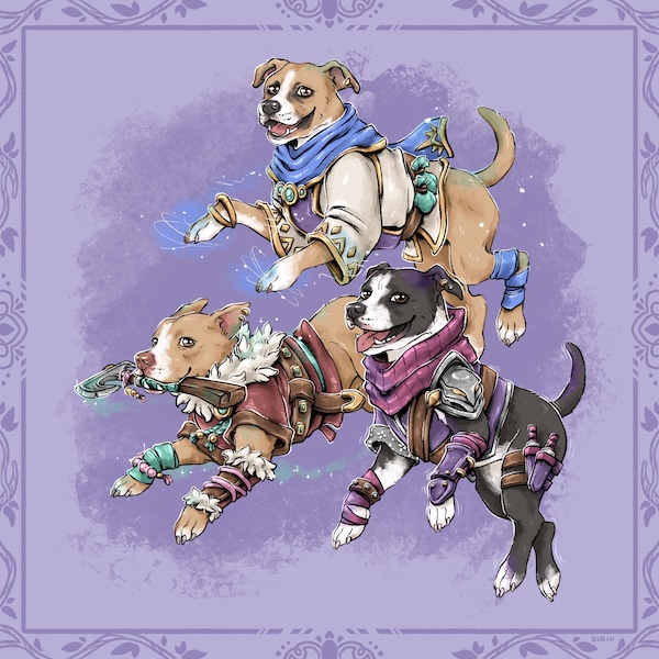 Rumi & Jinu Art Print | Kpop Demon Hunters Fanart Art Print | Artist ...