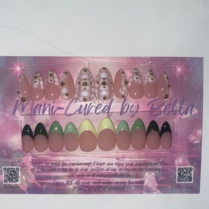 Chrome Swirls Silver Chrome Swirl French Tips chrome Change Available ...