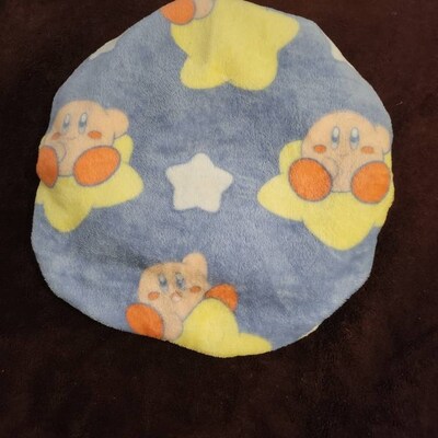 Pink Hearts Plush/ Pink Satin Reversible Bonnet - Etsy