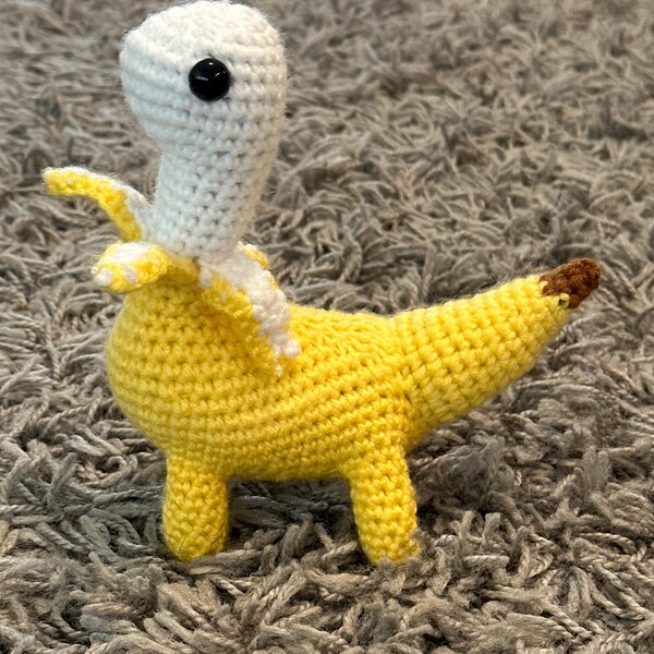 Baby Bananasaurus NO SEW Crochet Pattern - Etsy
