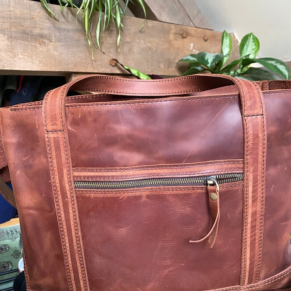 Laptop Bag With a Large Internal Compartment That Can Easily Fit a ...