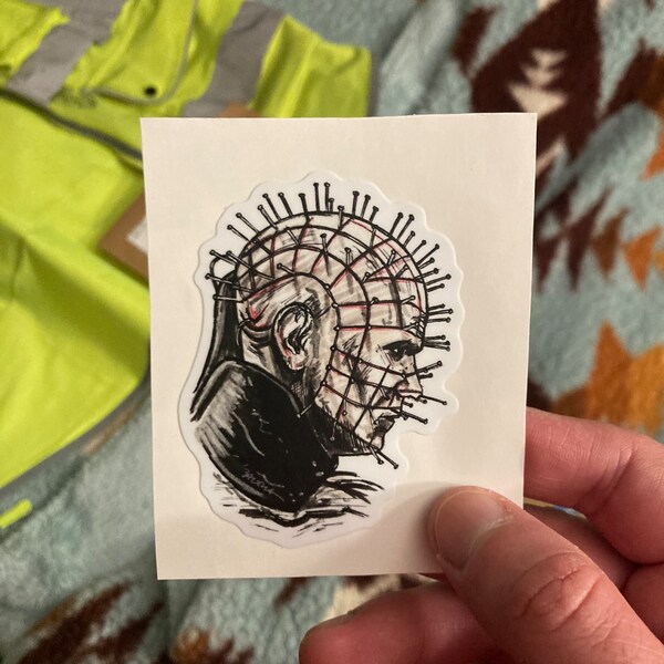 Jeepers Creepers Silhouette Sticker - Etsy