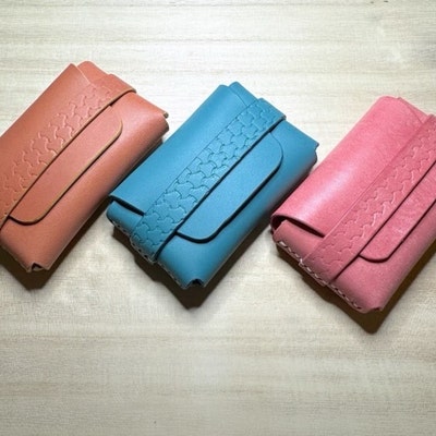 Stitchless Wallet Pattern, Leather Wallet Template, Cardholder Pattern ...