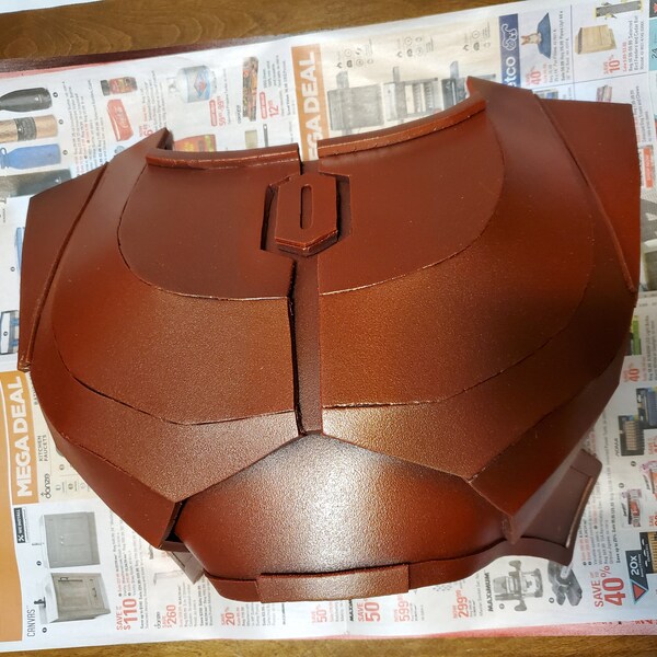The Armorer Breastplate Pattern for EVA Foam - PDF Templates for ...