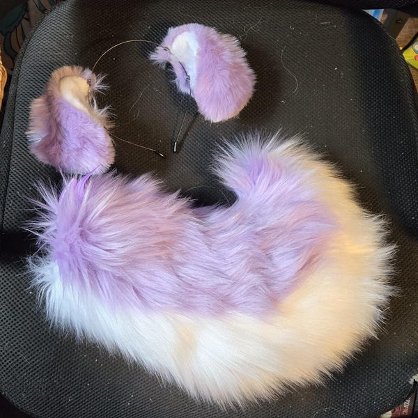 Sassy Bunny Floppy Ears and Tail,bunny Ears,bunny Tail,lolita,harajuku ...