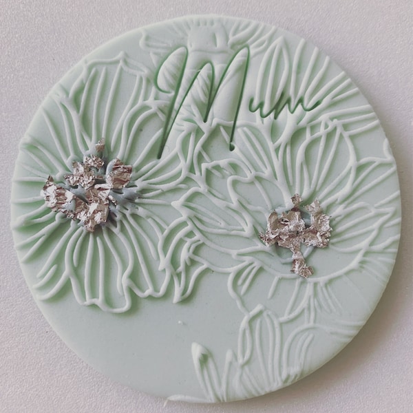 Large Flower Print Embosser - Etsy UK