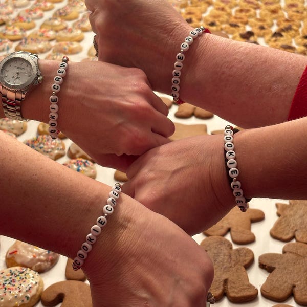 Personalized Cheer Gifts for Team in Bulk, Beaded Bracelet, Team Gifts ...