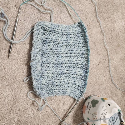 KNITTING PATTERN Scarf Knitting Pattern, Warm Wrap Scarf Knit Pattern ...