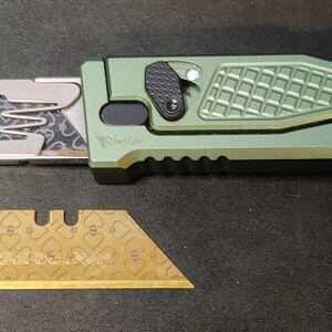 Laser Etched Utility Blade, Custom Utility Knife Blades, Laser Engraved ...