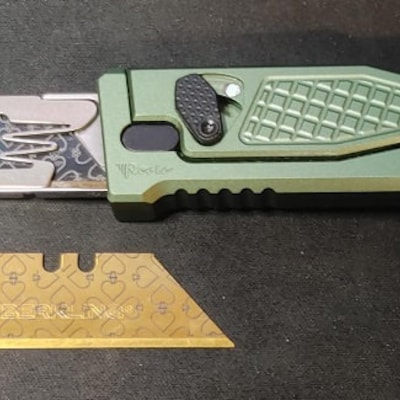 Laser Etched Utility Blade, Custom Utility Knife Blades, Laser Engraved ...