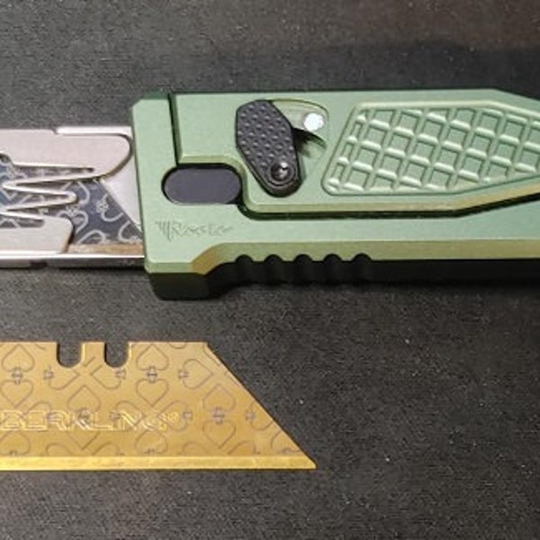 Laser Etched Utility Blade, Custom Utility Knife Blades, Laser Engraved ...