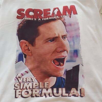 Scream Movie T-shirt. Randy Meeks Jamie Kennedy. Men's & Women's All ...