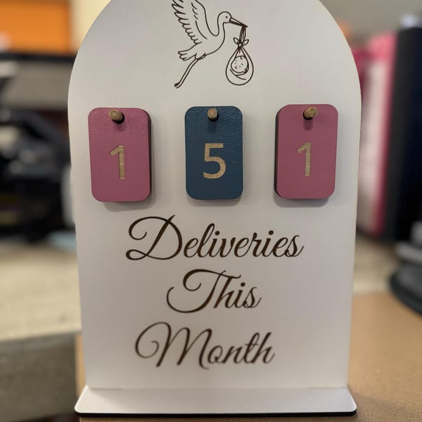 Deployment Countdown Calendar Military Homecoming Gift Wooden Military Calendar Family Gift ...