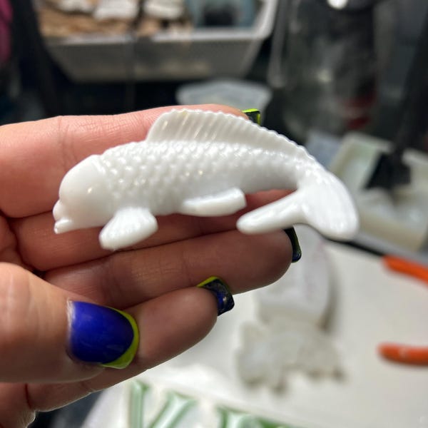 Cute Koi Fish Silicone Mold-lucky Koi Fish Mold-koi Fish Resin Mold-koi ...