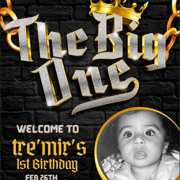 Gangsta Party - Hiphop Theme Invitation Canva Template - Etsy