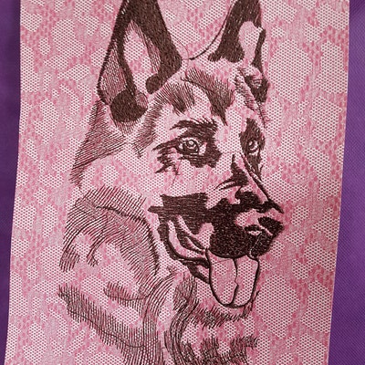 German Shepherd Machine Embroidery Design Instant Download - Etsy