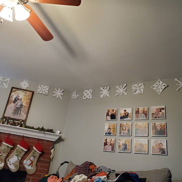 Printable Paper Snowflakes | DIY Snowflakes | Winter Decor | Christmas ...