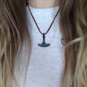Hand Forged Ukko's Hammer Viking Age Necklace, Comes Supplied With ...