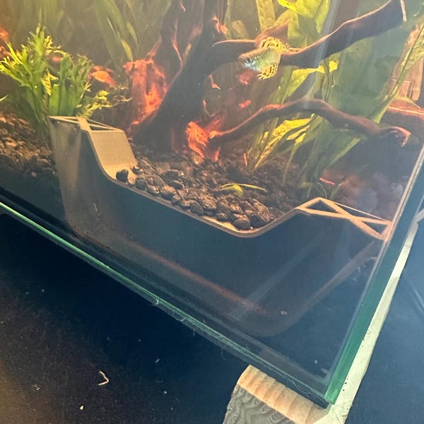 Aquarium Dome Tunnel Fish Tank Gravel Hiding Spot/under-view Area - Etsy