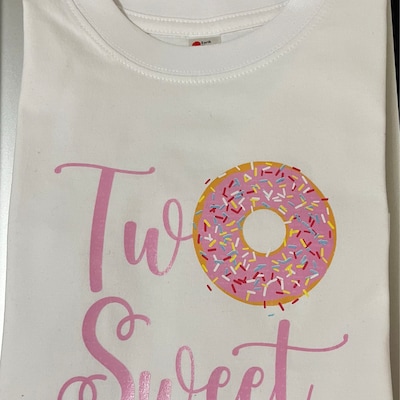 Two Sweet PNG, Donut Sprinkles Design, Birthday Sprinkled Donut Design ...