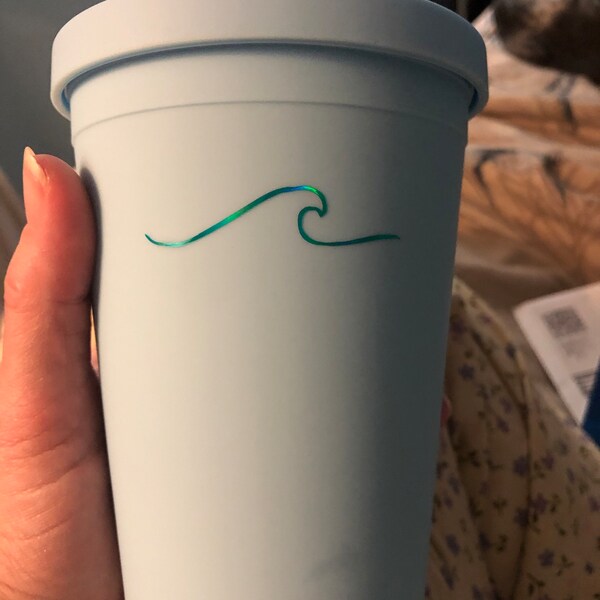 Wave Sticker, Wave Decal, Tropical Sticker, Beach Sticker, Beach Car ...