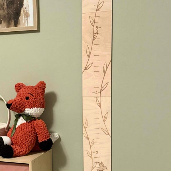 Growth Chart for Kids,personalized Kids Height Chart,daisy Growth Chart ...