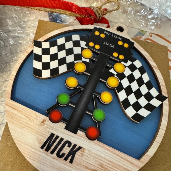 Personalized Native American Layered Wood Ornament, Custom Indigenous ...