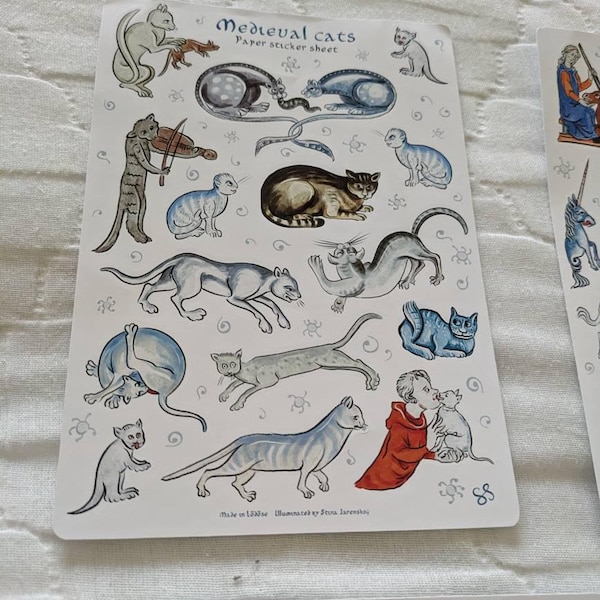 Happy Medieval Frog -metallic Effect - Vinyl Sticker, Waterproof ...
