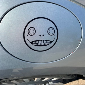 Nier Automata Emil Head Face Vinyl Sticker Inspired by Square Enix and ...