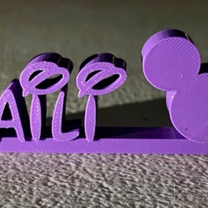 3D Printed RGB LED Letter Lamp With Remote One of a Kind - Etsy