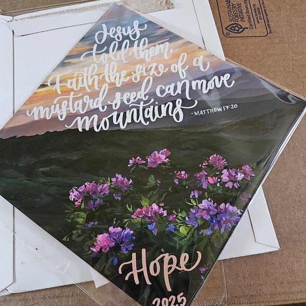 CUSTOM God Bible Verse Graduation Cap Topper — Painted Grad Cap ...