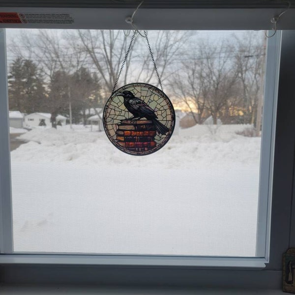 Columbine Flower Acrylic Window Hanging, Flower Window Garden Hanging ...