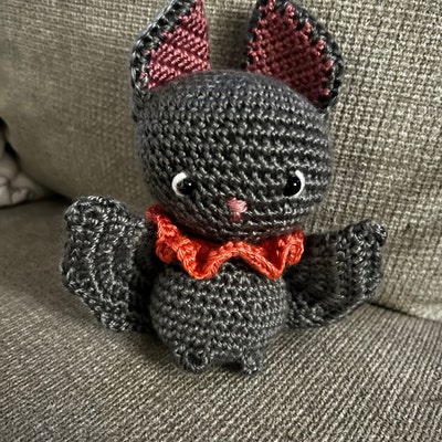 The Little Bat Crochet Pattern Crochet Bat Bat Amigurumi - Etsy