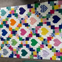 Ombre Flower Bouquet Quilt Pattern V and Co VC1263, Modern Quilt ...