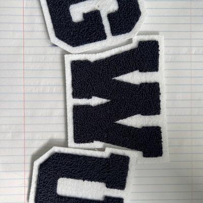 LARGE Varsity Letter Chenille Felt Patch 4.5 Kelly - Etsy