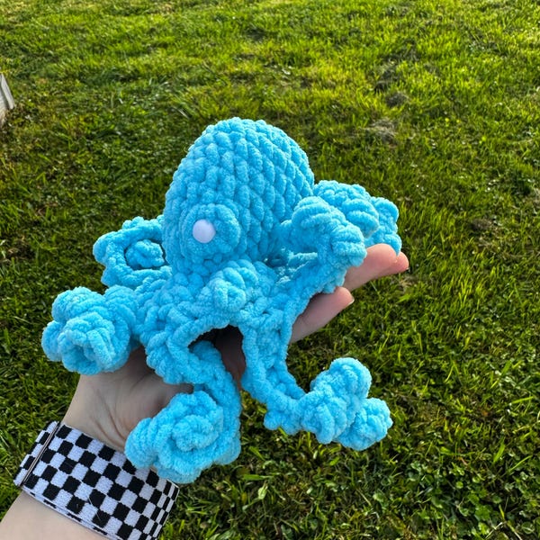 NO-SEW Crochet PATTERN: Paula the Octopus (english/français) - Etsy