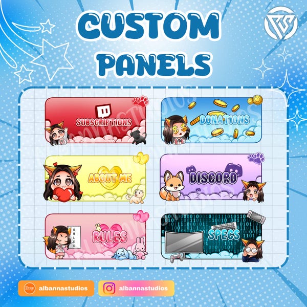 Custom Twitch Banner | Discord Banner | Twitch Banner | Header ...
