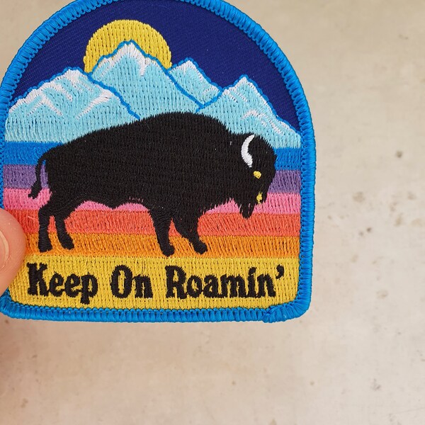 Bison Patch - Etsy