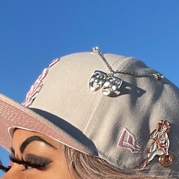 THC Old English Hat Chain Pin - Etsy