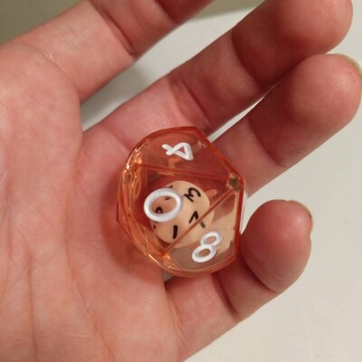 Double D10 Small Ten in Large Ten Dice RPG Tool Tabletop Roleplay Games ...