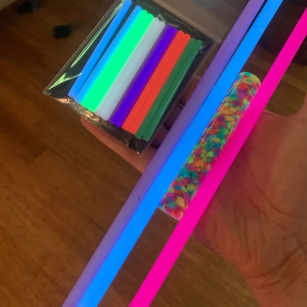 Hyperglow Rainbow Skurfetti Glow in the Dark Rods Skur Composites ...