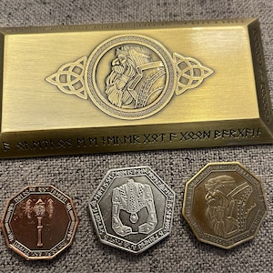 Fantasy Coins Dwarven Gold - Etsy