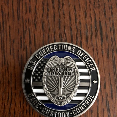 Corrections Officer Challenge Coin - Etsy