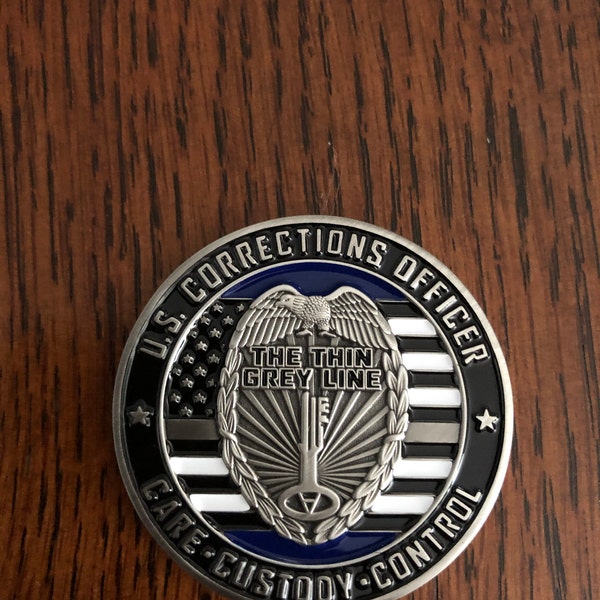 Corrections Officer Challenge Coin - Etsy