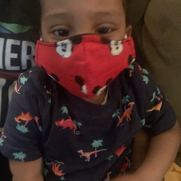 Triple Layer Face Mask, Breathable Fabric, Reusable & Washable - Etsy