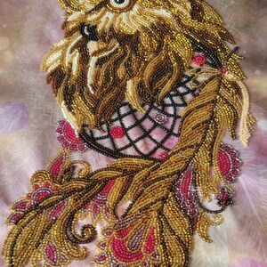 Beaded embroidery kit Madonna and the Child beaded cross | Etsy